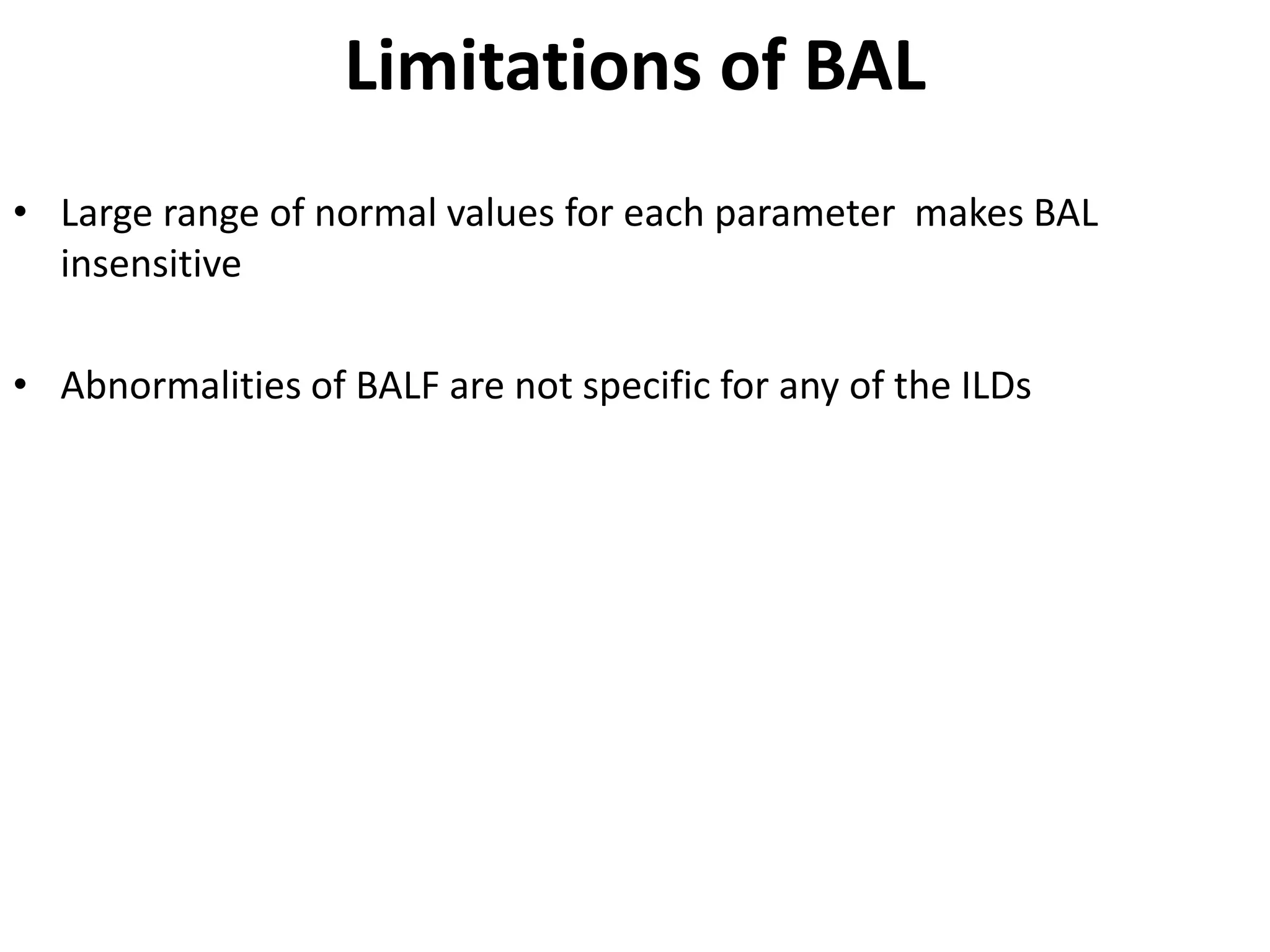 Bronchoalveolar lavage | PPTX