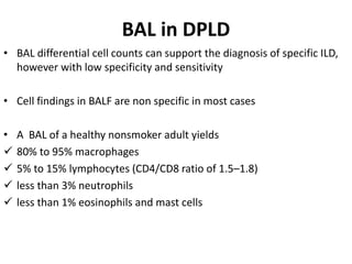 Bronchoalveolar lavage | PPTX