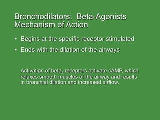 Bronchodilators | PPT