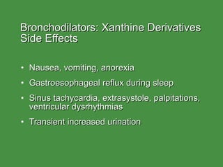 Bronchodilators | PPT