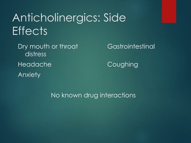 Bronchodilators uses adverse effects_upd.ppt