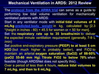 Updates in Respiratory ICU | PPT