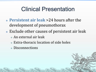 bronchopleural fistula.ppt