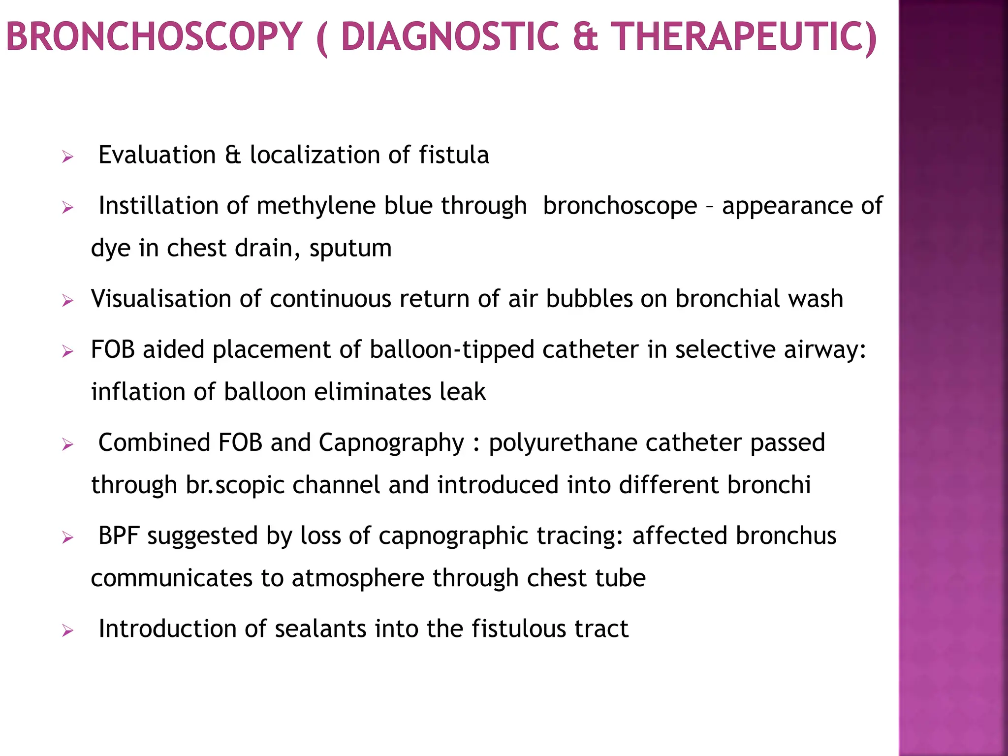 BRONCHOPLEURAL fistula pptx............. | PPTX