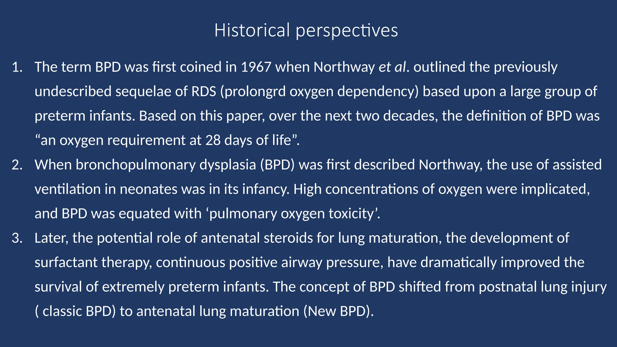 BRONCHOPULMONARY DYSPLASIA a neonatal problem.pptx