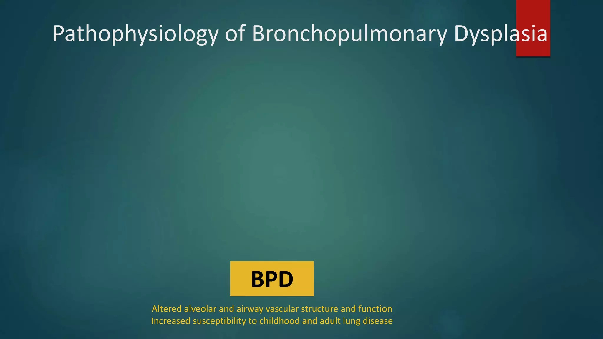 Bronchopulmonary dysplasia updates_and_prevention dr falakha | PPTX