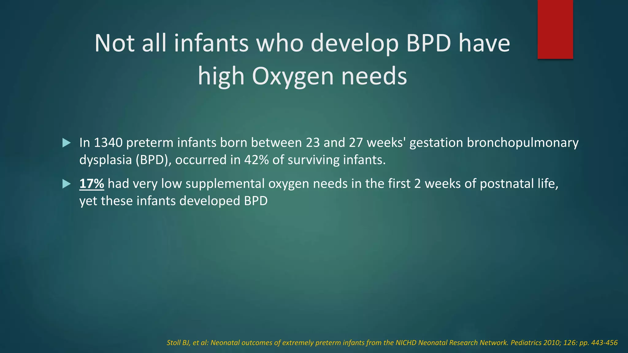 Bronchopulmonary dysplasia updates_and_prevention dr falakha | PPTX