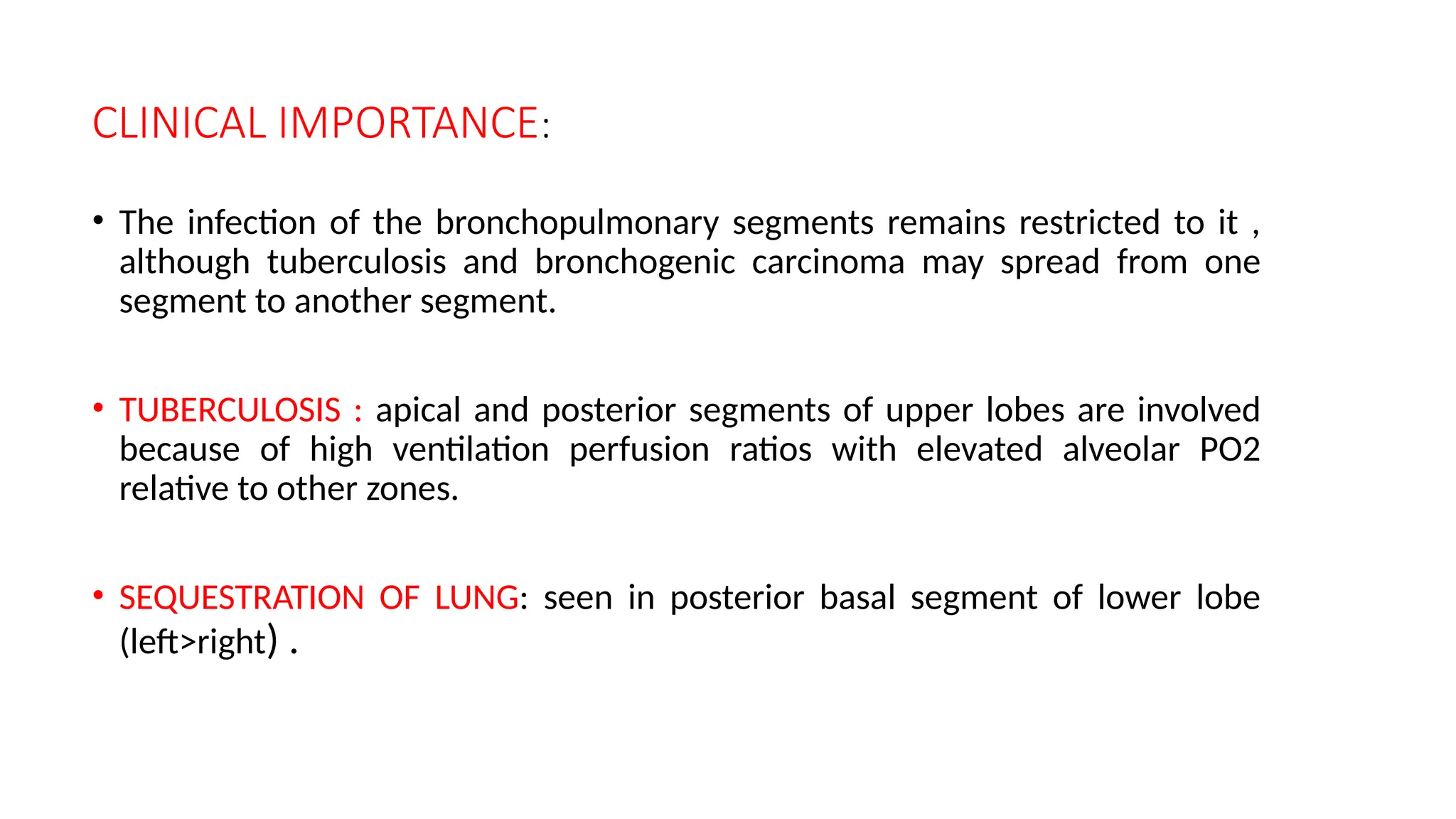 BRONCHO PULMONARY SEGMENTS of lung .pptx
