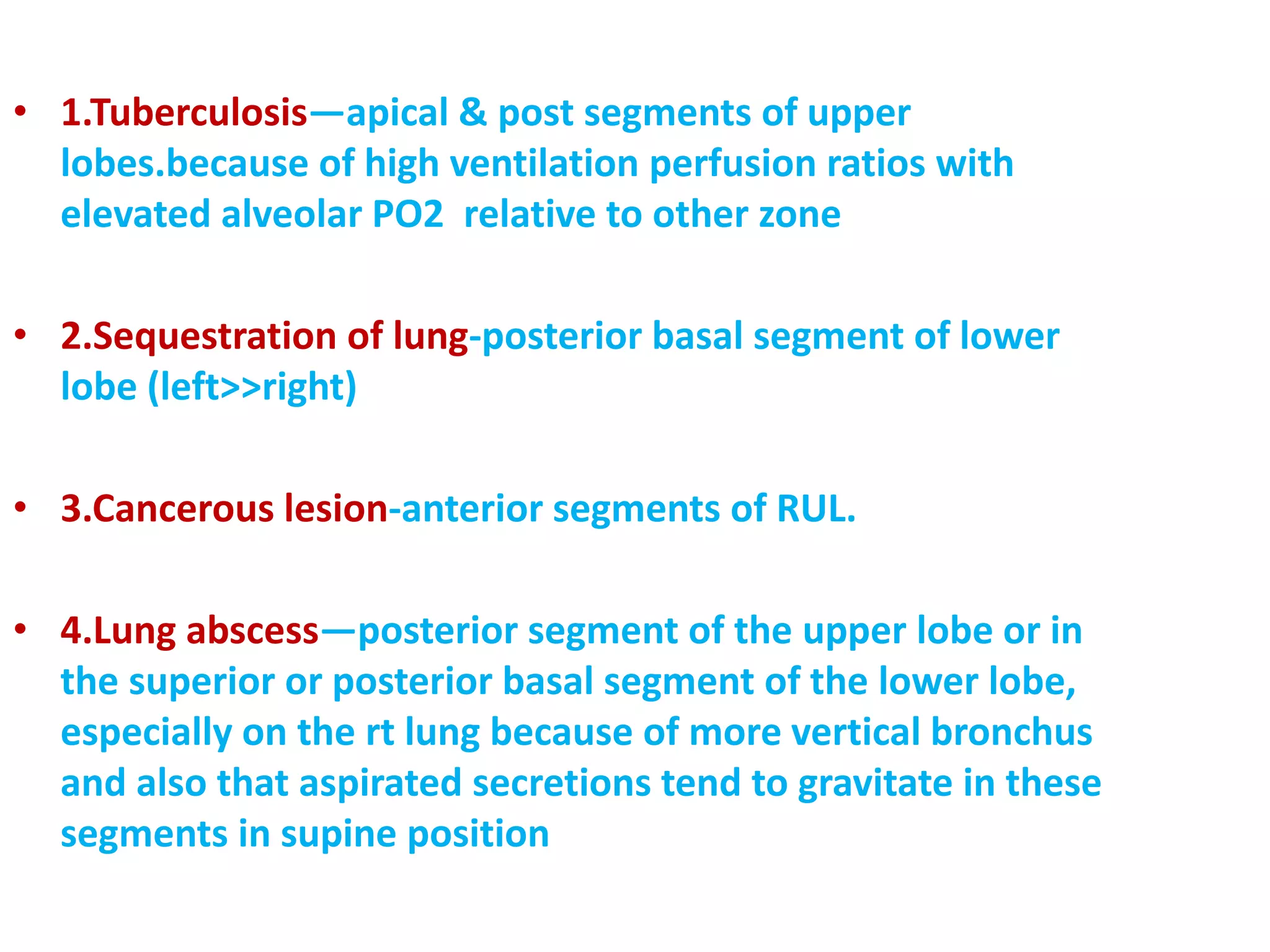 BRONCHOPULMONARY SEGMENTS OF THE LUNG | PPTX