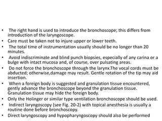 Bronchoscopy | PPTX