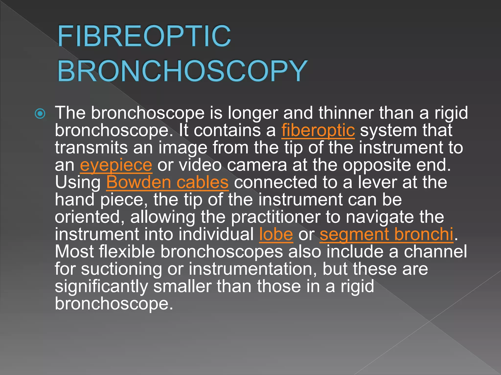 Bronchoscopy | PPTX