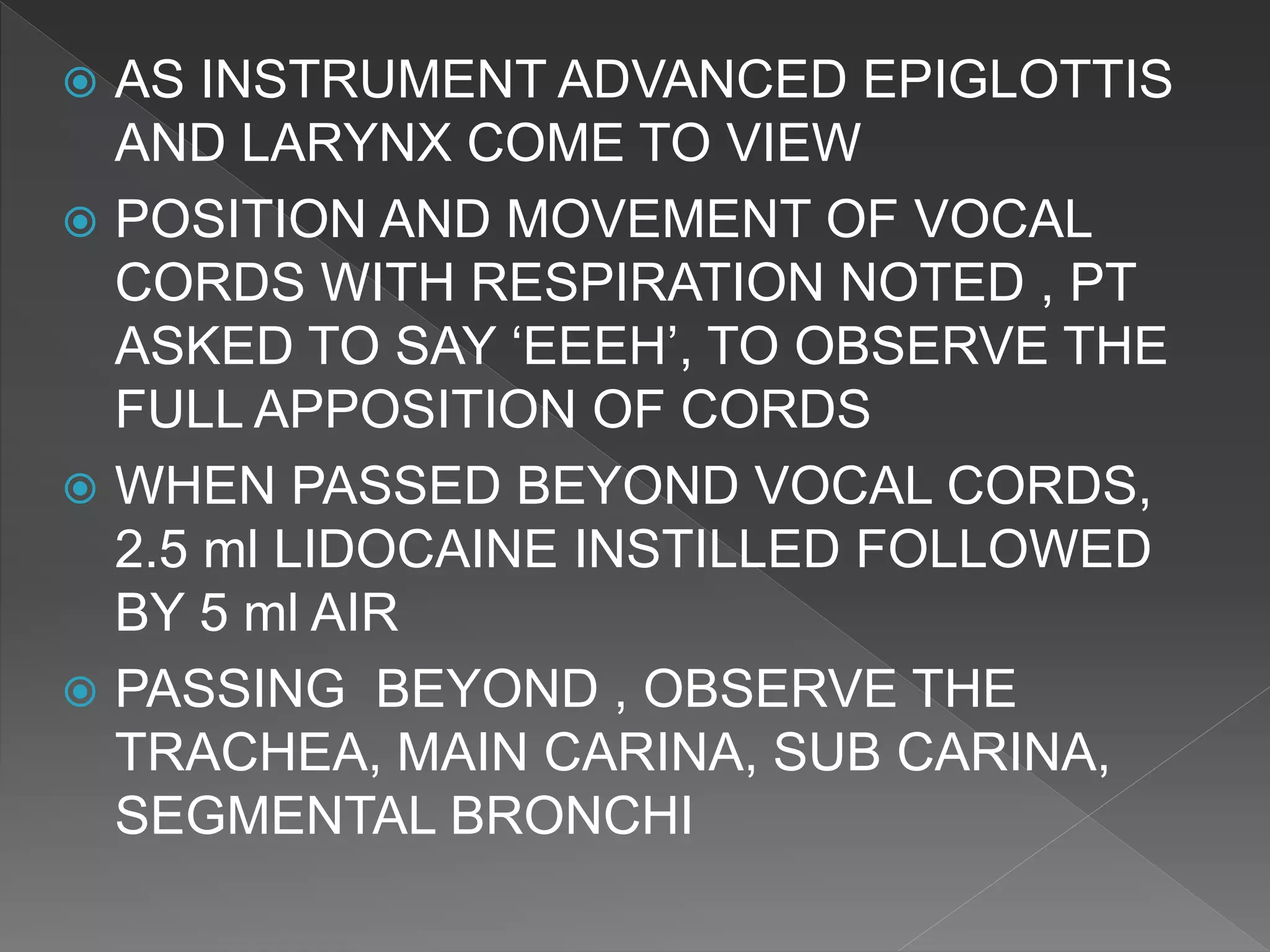 Bronchoscopy | PPTX