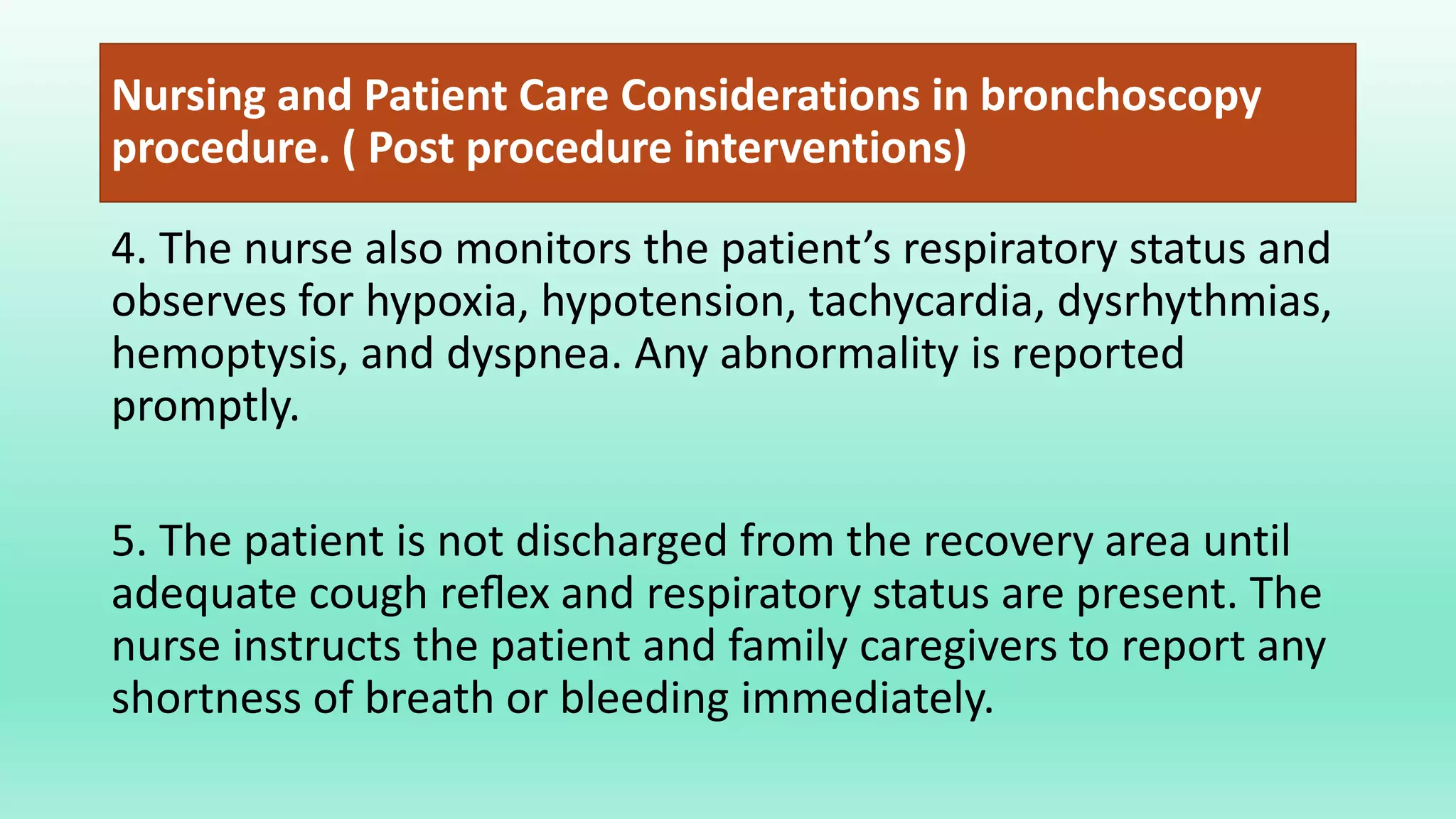 Bronchoscopy | PPTX
