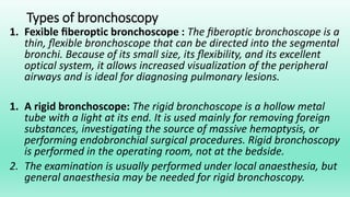 Bronchoscopy | PPTX