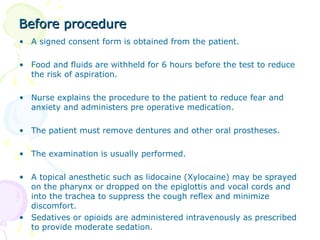 Bronchoscopy, Diagnostic technique | PPT