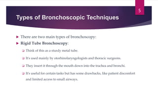 BRONCHOSCOPY.pptx | Lung and Respiratory Health | Diseases and Conditions