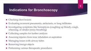 BRONCHOSCOPY.pptx | Lung and Respiratory Health | Diseases and Conditions
