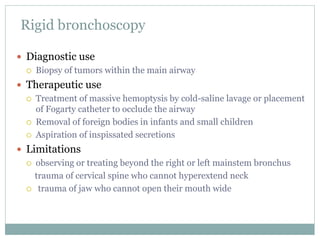 fiberoptic bronchoscopy - airway securing FOI | PPTX