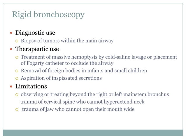 fiberoptic bronchoscopy - airway securing FOI | PPTX | Lung and ...