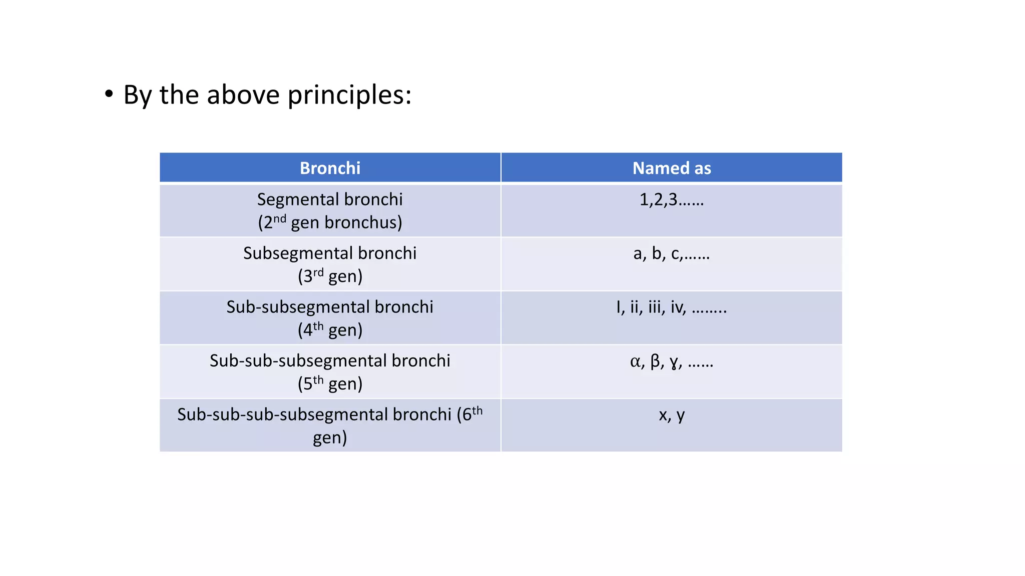 Bronchoscopy nomenclature | PPTX