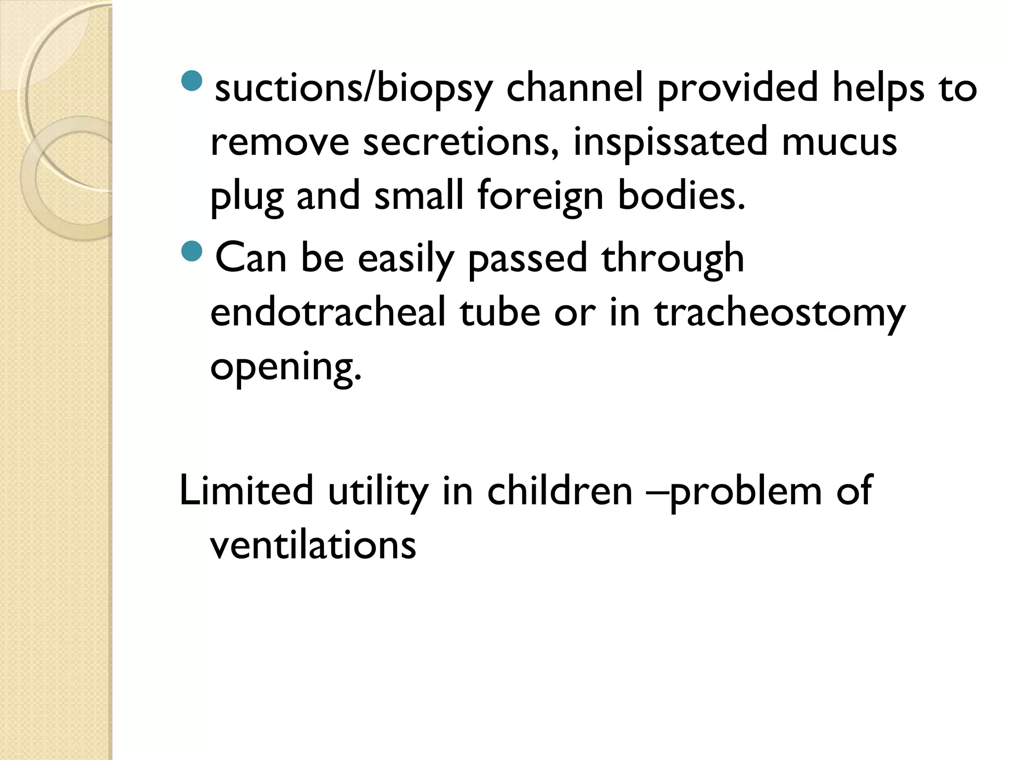 Bronchoscopy ppt | PPT