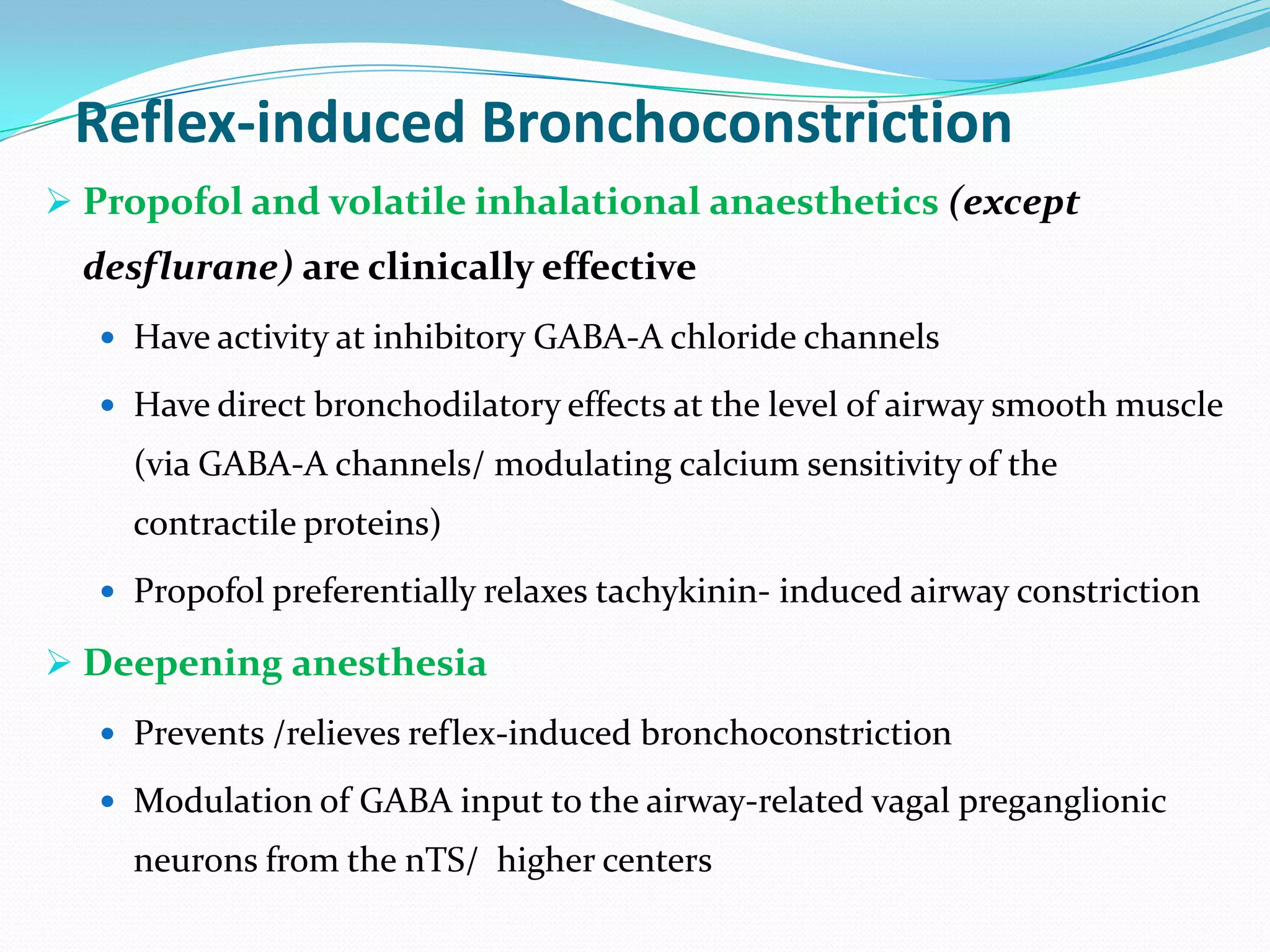 Bronchospasm during induction | PPTX