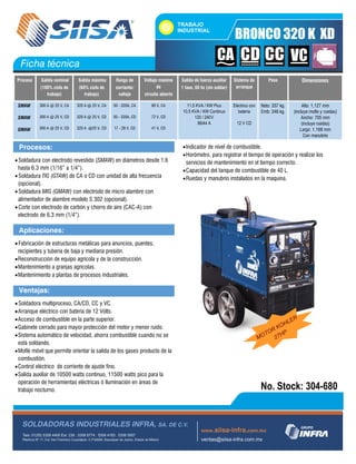 Bronco 320 k-xd | PDF