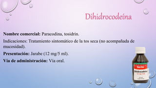 BRONCODILATADORES ANTITUSIGENOS EXPECTORANTES MUCOLITICOS.pptx