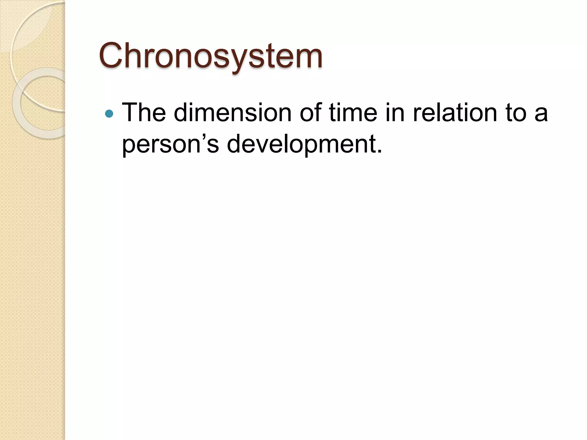 Bronfenbrenner ecological theory | PPTX