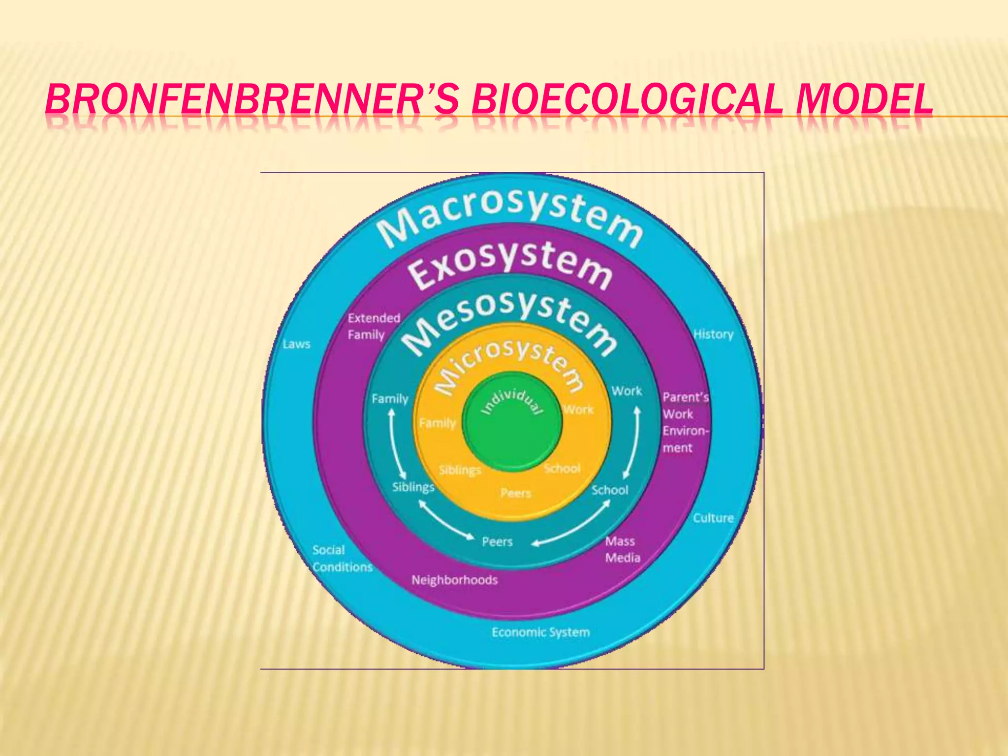 Bronfenbrenner Ecological Theory | PPTX