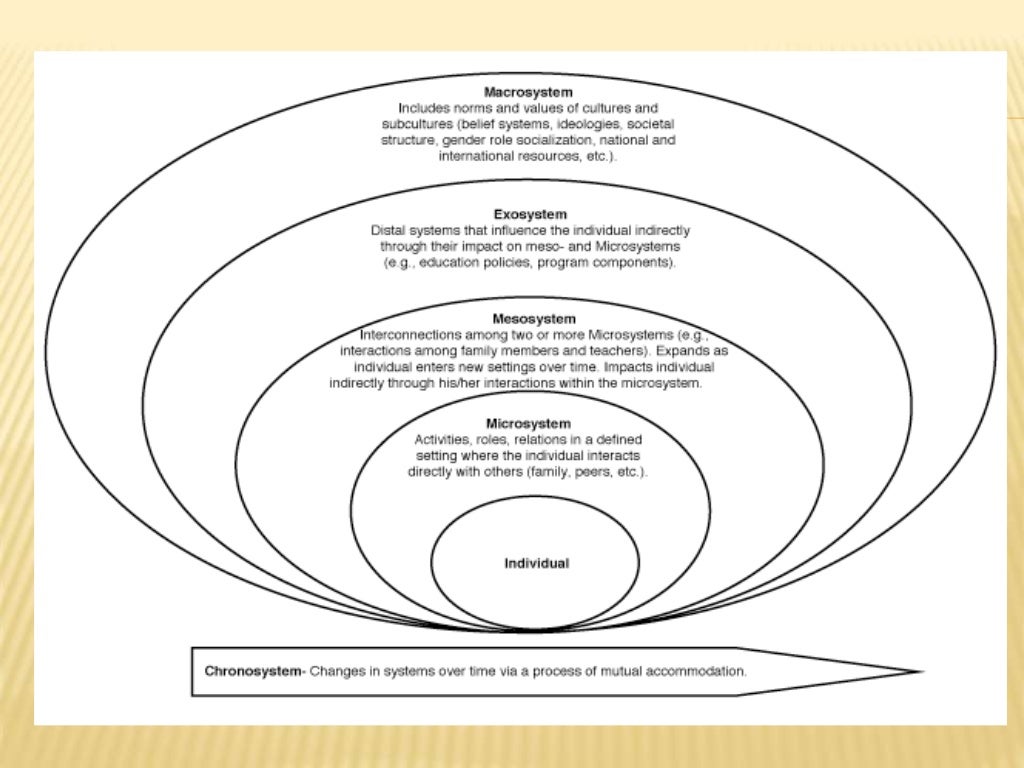 Bronfenbrenner Ecological Theory