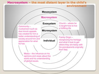 Bronfenbrenner modell | PPTX
