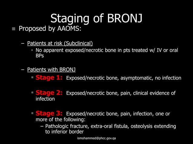 MRONJ | PDF | Bone and Joint Conditions | Diseases and Conditions