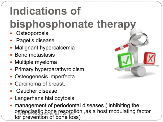 BRONJ bisphosphonates osteonecrosis of jaw | PPTX