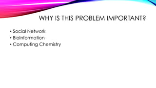 Bron Kerbosch Algorithm - Presentation by Jun Zhai, Tianhang Qiang and ...