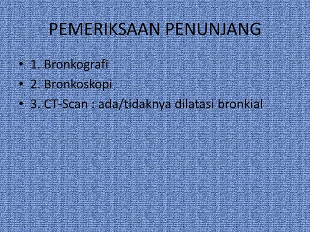 Bronkhitis kronis | PPTX