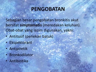 Bronkitis akut | PPTX