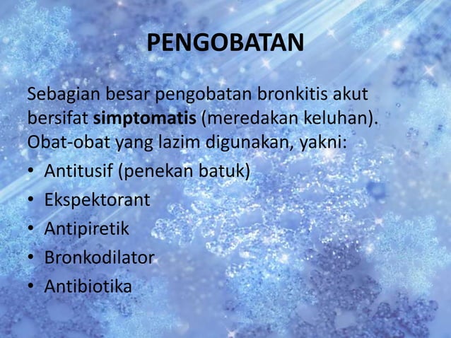 Bronkitis akut | PPTX