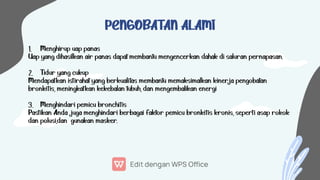 BRONKITIS KELOMPOK farmakolgi Kelas 12kurikulum | PDF