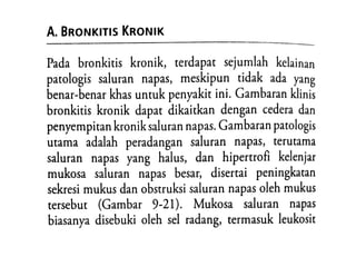 rangkuman materi bronkitis kronis penting .pptx | Lung and Respiratory ...