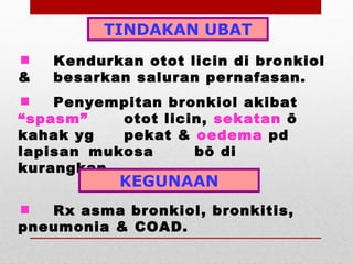 BRONKODILATOR | PPT