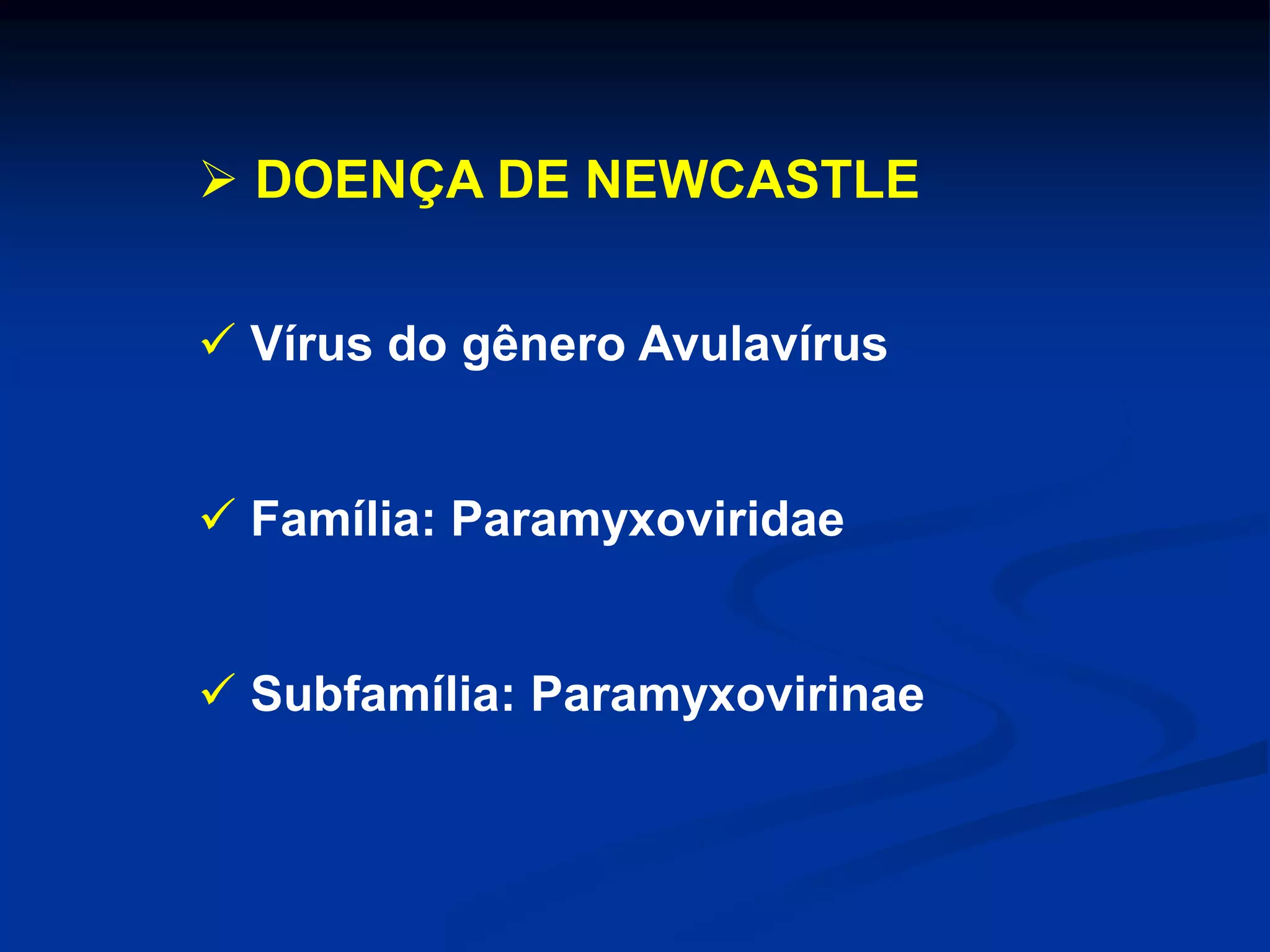 Bronquite infecciosa e newcastle | PPT