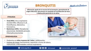 BRONQUITIS PEDIATRIA, DIAGNOSTICO Y TRATAMIENTOpptx | PPTX
