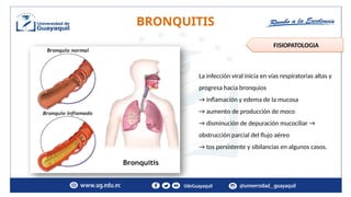 BRONQUITIS PEDIATRIA, DIAGNOSTICO Y TRATAMIENTOpptx | PPTX