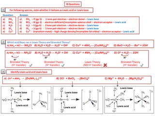 IB Chemistry on Arrhenius, Bronsted Lowry Conjugate Acid Base Pair and ...