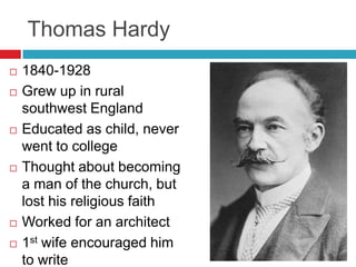 Bronte, hardy | PPTX | Poetry | Books and Literature