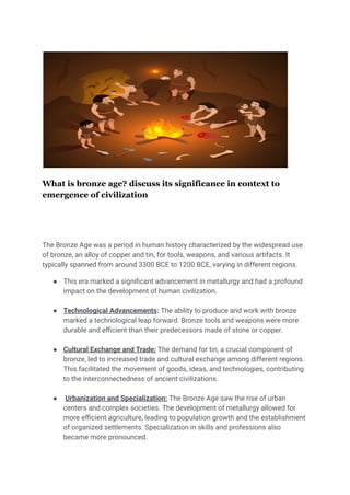 bronze age.pdf | Arms & Ammunition | Sensitive Topics