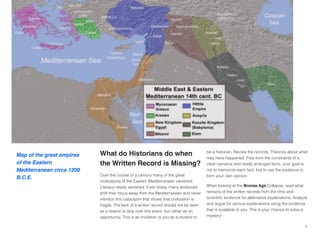 Mysterious Bronze age collapse | PDF