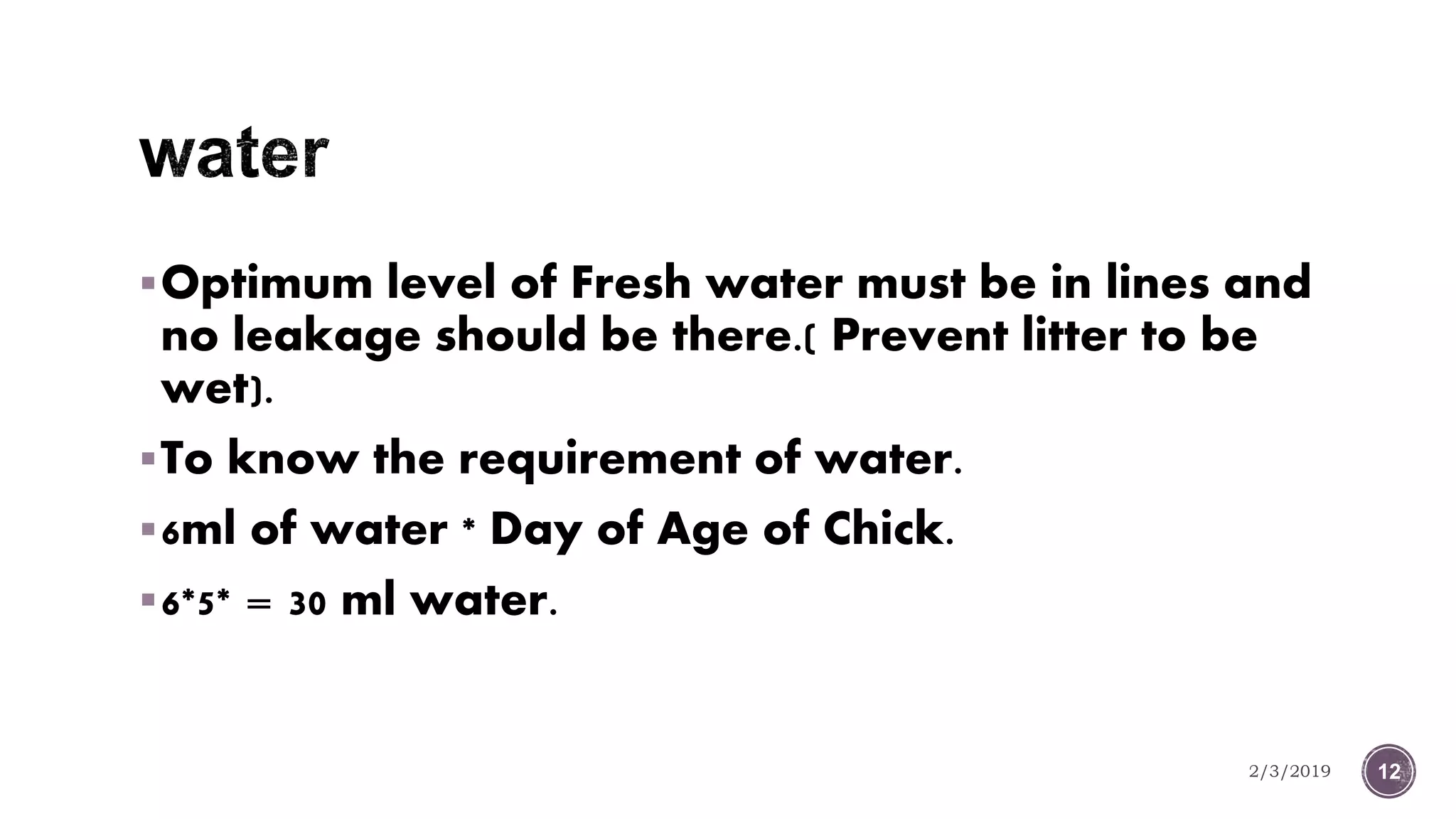 Brooding and brooding aea preparation | PPTX