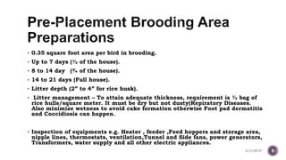 Brooding and brooding aea preparation | PPTX